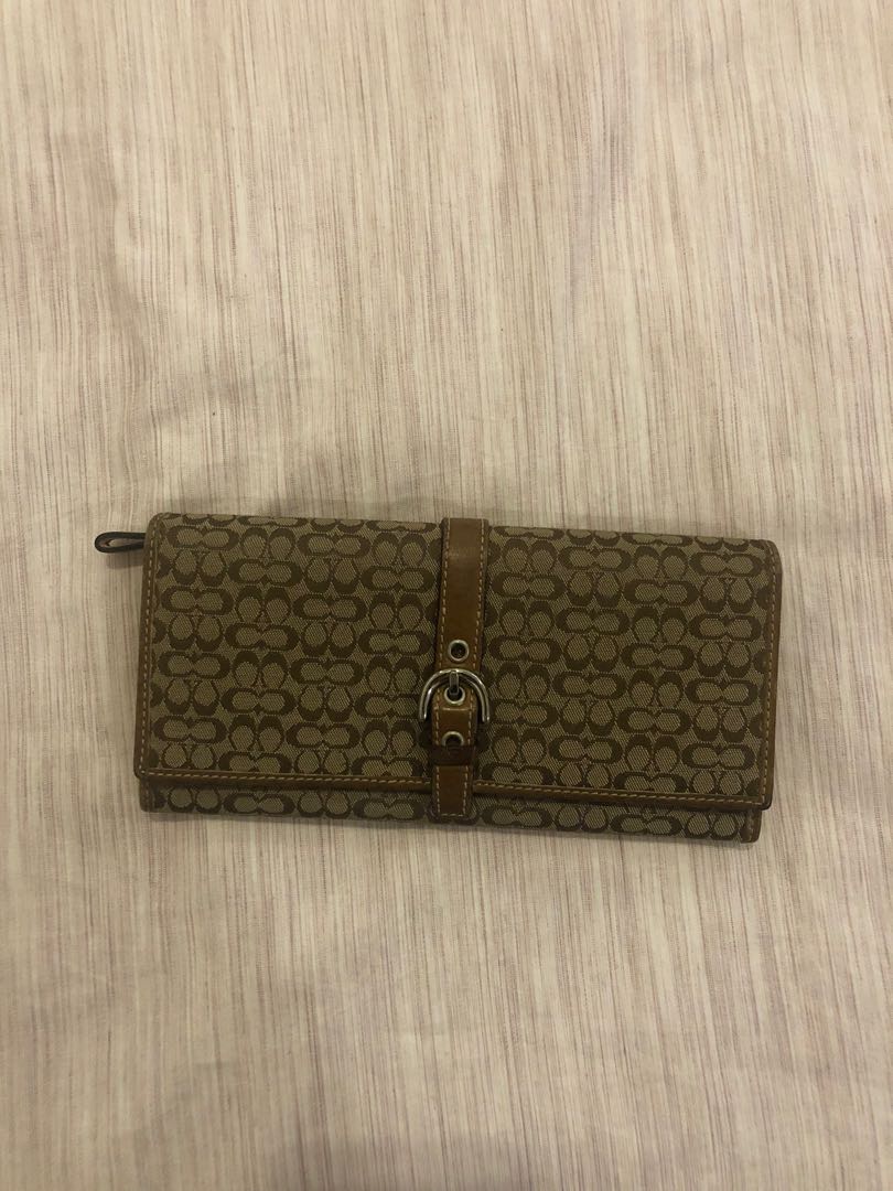 Original Coach Wallet, Luxury, Bags & Wallets on Carousell
