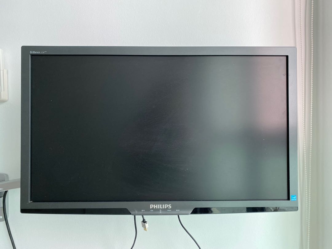 Philips 27” Monitor (Height Adjustable Stand), Computers & Tech, Parts ...