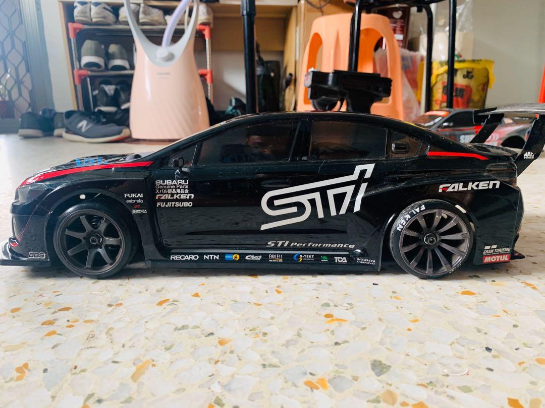 Rc car Tamiya 1/10 Subaru sti body shell only not set , Hobbies & Toys ...