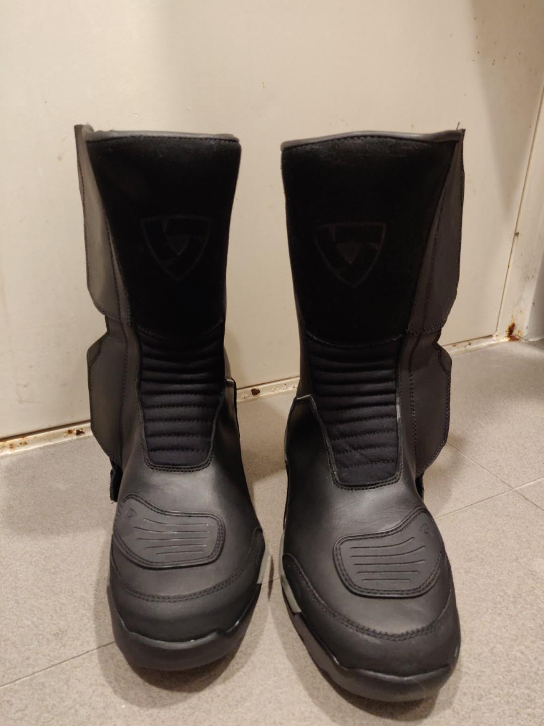 Revit compass h2o waterproof boots, Motorcycles, Motorcycle Apparel on Carousell