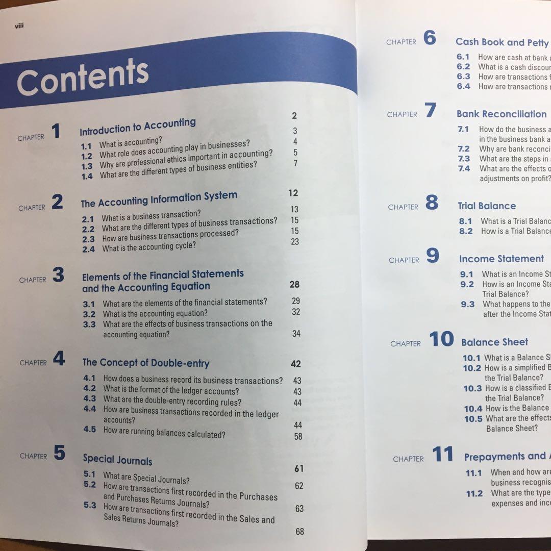 SEC 3/4 PRINCIPLES OF ACCOUNTING (POA) TEXTBOOK, Hobbies & Toys, Books ...