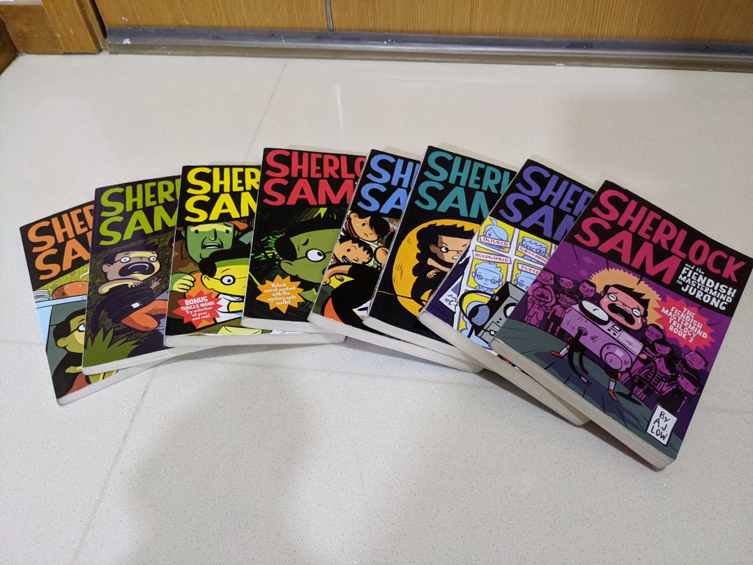Sherlock Sam series 1-8 set, Hobbies & Toys, Books & Magazines ...