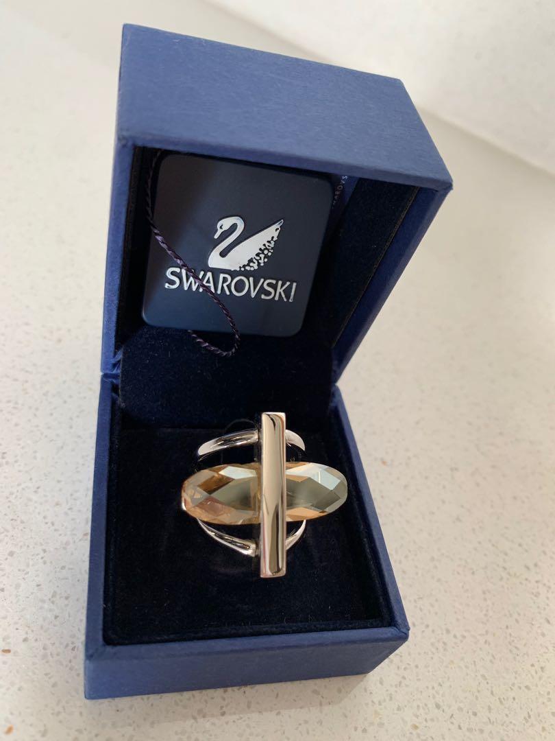 Swarovski ring, Women's Fashion, Jewelry & Organisers, Body Jewelry on ...