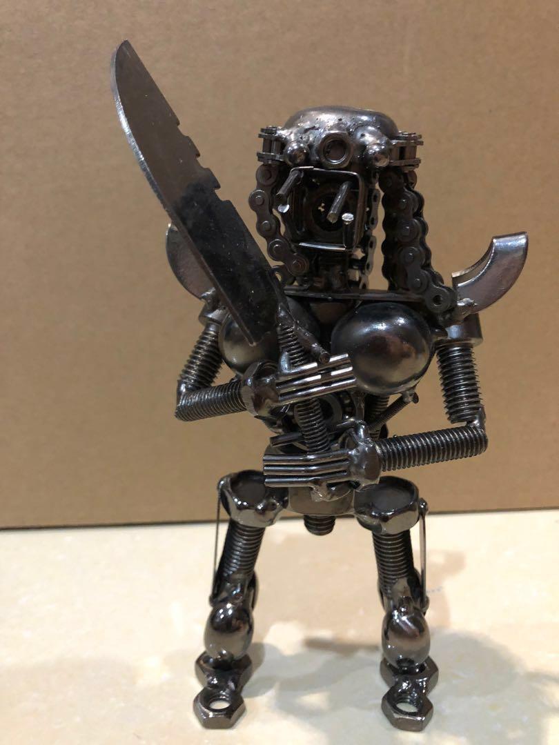 (1 pair)Vintage Terminator / Retro Iron Warriors Soldier Figure ...