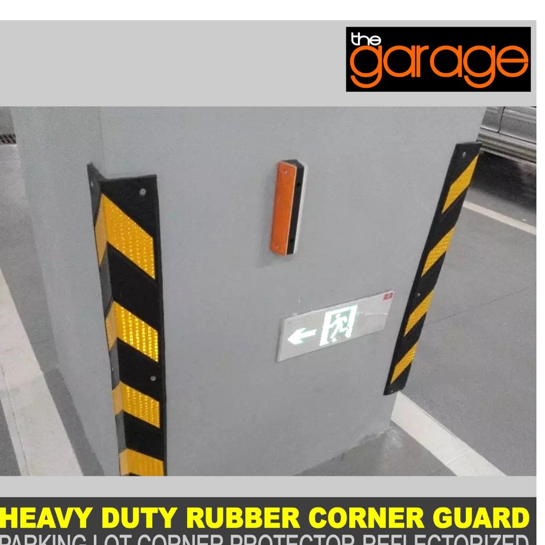 The Garage Manila Heavy Duty Rubber Corner Guard, Furniture & Home ...