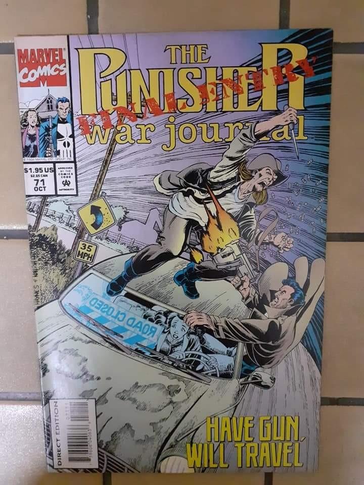 The Punisher War Journal #71 ( Hugh Haynes - Cover Art ) Marvel Comics ...