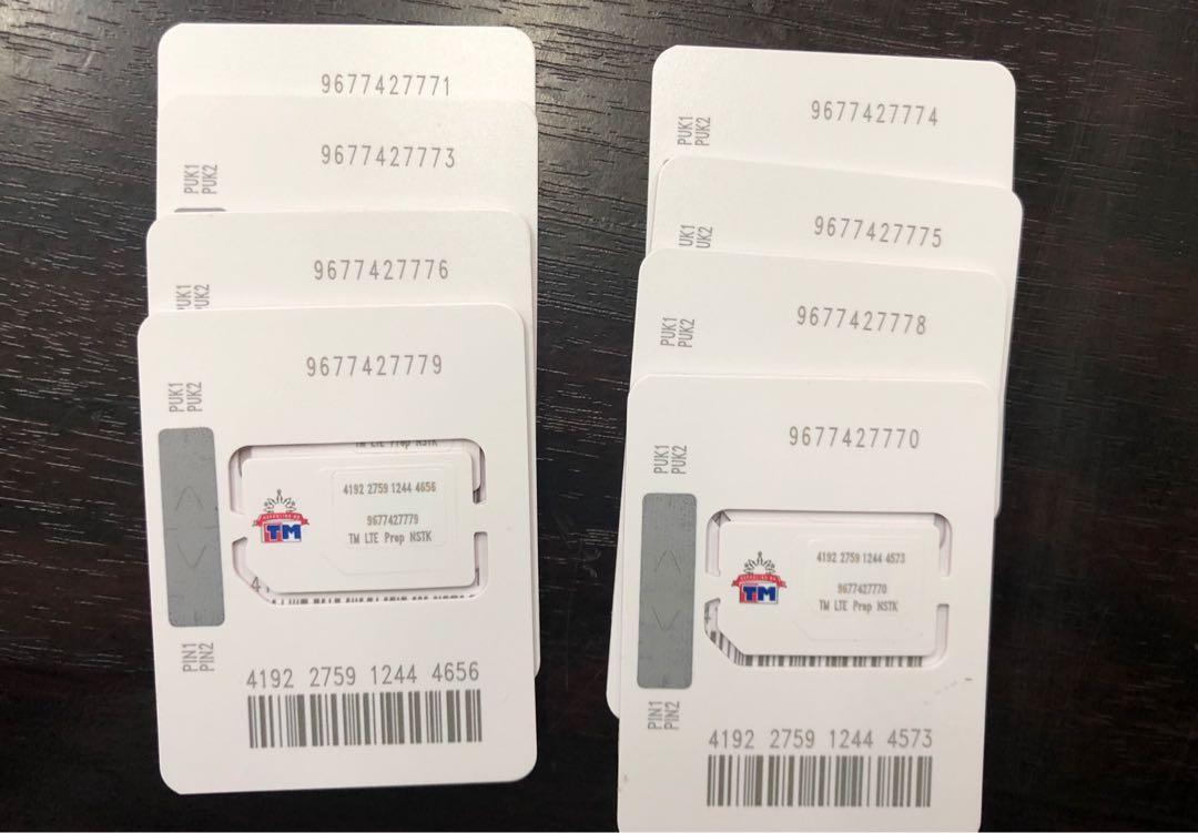 TM Special Number Sim Card, Mobile Phones & Gadgets, Mobile Phones ...