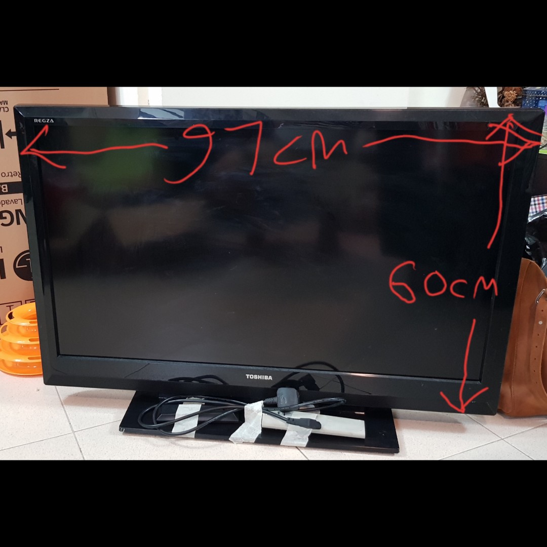 Toshiba Regza, TV & Home Appliances, TV & Entertainment, TV on Carousell