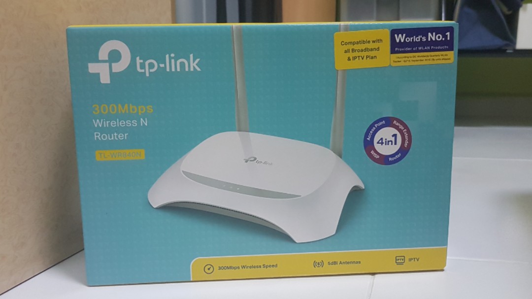 TP Link Router TL-WR840N #reboxing, Computers & Tech, Parts ...