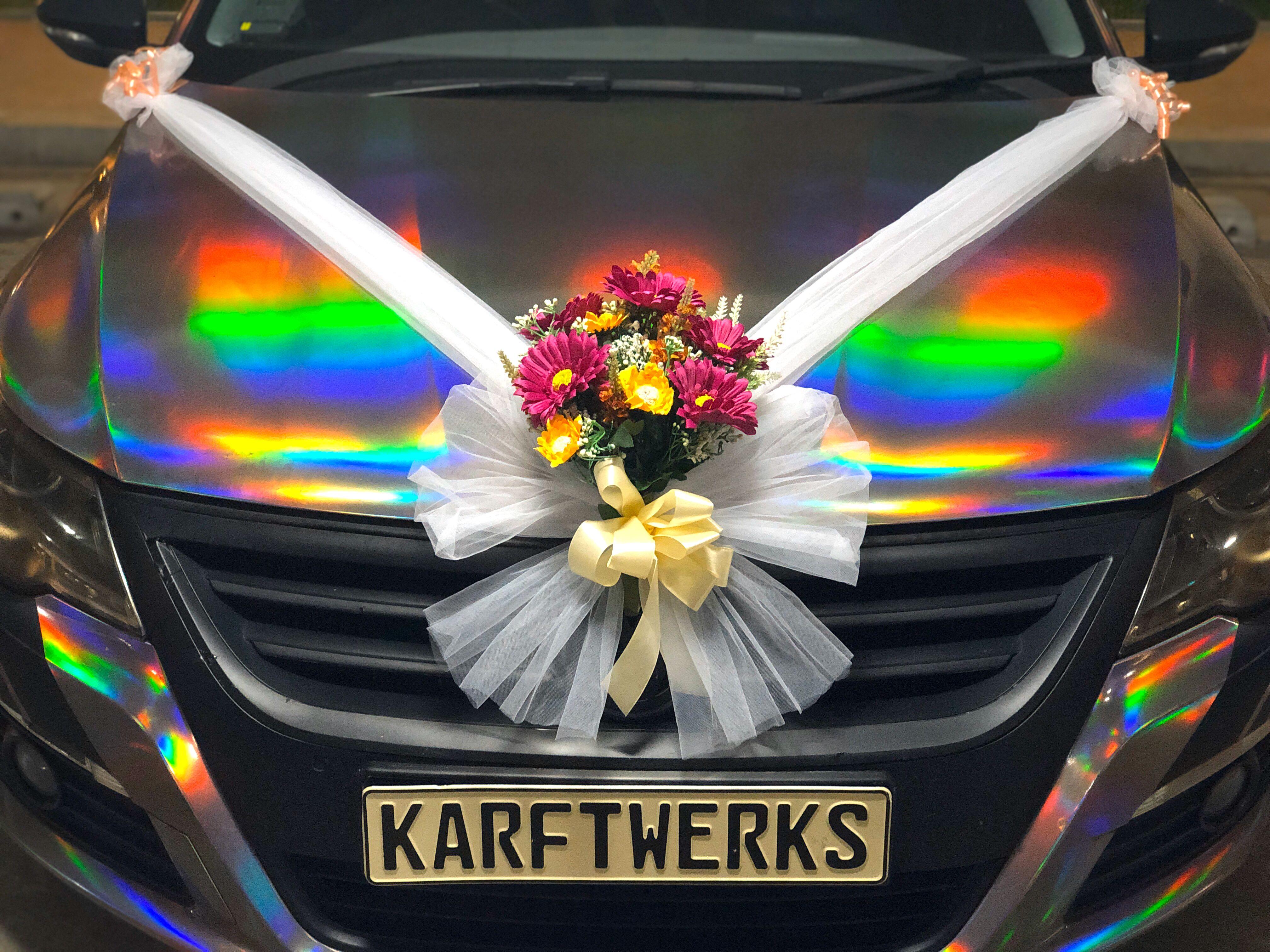 Car Flower Decoration Singapore | Best Flower Site