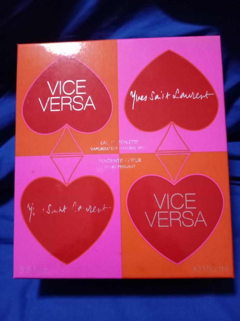 YSL Vice Versa Limited Edition EDT Natural Spray Set, Beauty & Personal ...