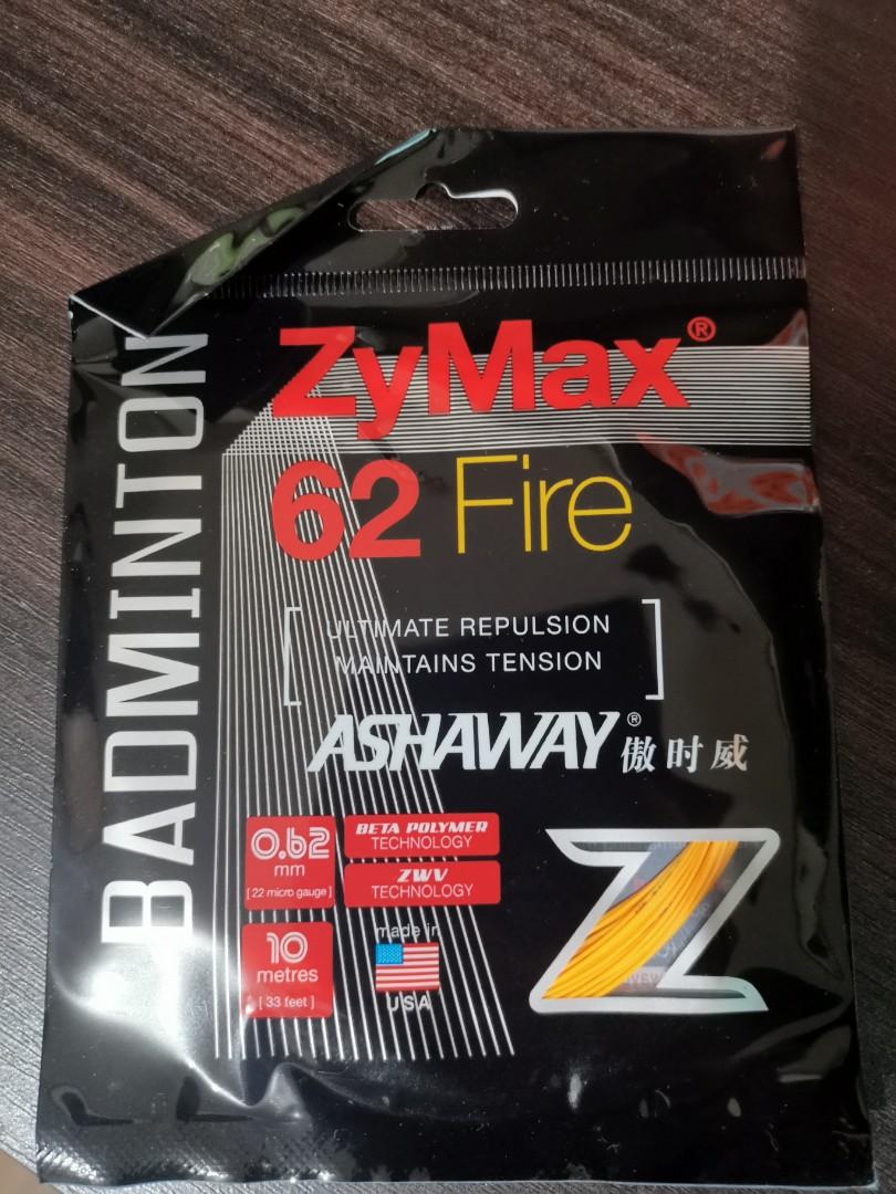 Ashaway Zymax 62 Fire, Sports Equipment, Sports & Games, Racket and ...