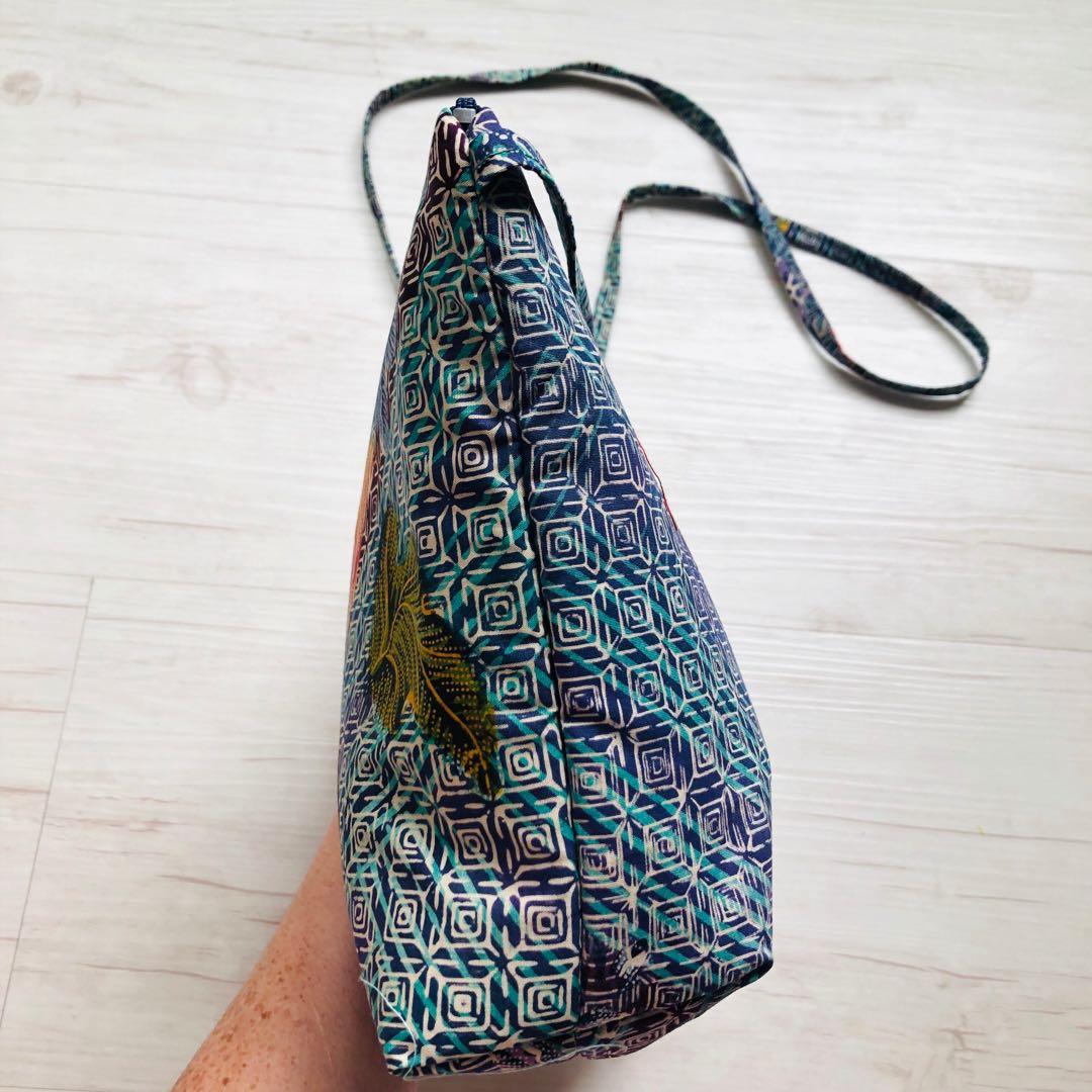 Batik Sling Bag Handmade in Singapore, Women's Fashion, Bags & Wallets ...