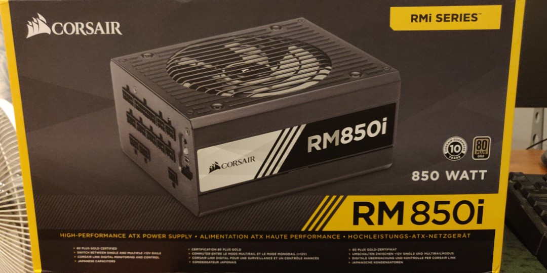 [BNIB] Corsair RMi 850W PSU 80 Plus Gold Fully Modular, Computers ...