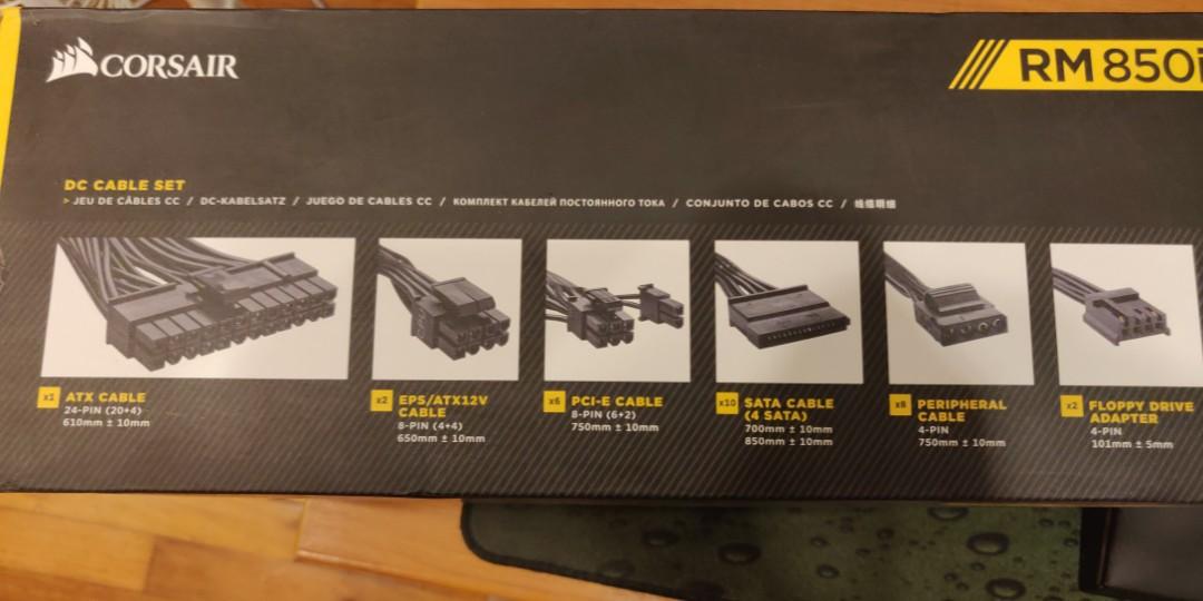 [BNIB] Corsair RMi 850W PSU 80 Plus Gold Fully Modular, Computers ...