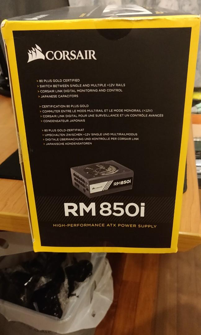[BNIB] Corsair RMi 850W PSU 80 Plus Gold Fully Modular, Computers ...