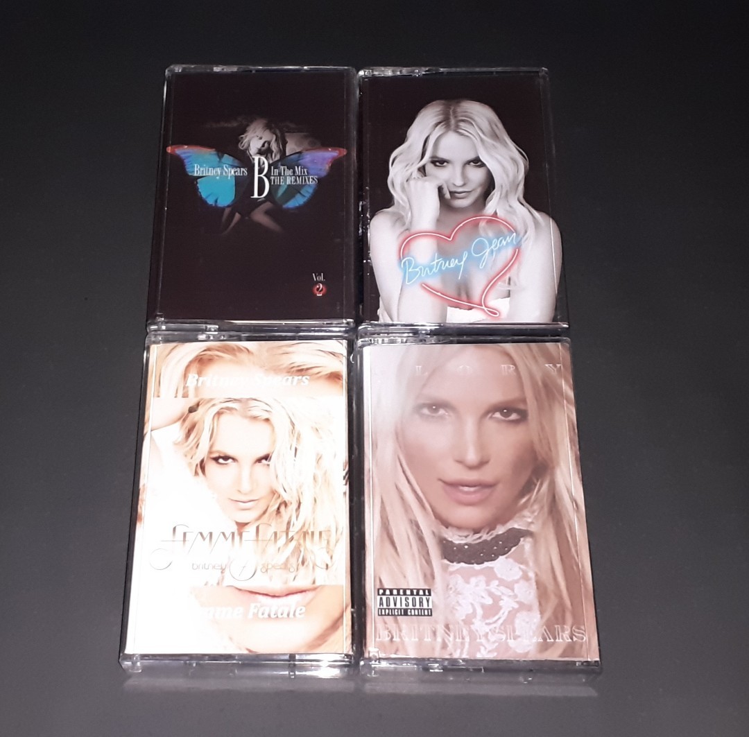 BRITNEY SPEARS - Cassette Tapes, Hobbies & Toys, Music & Media, Vinyls ...