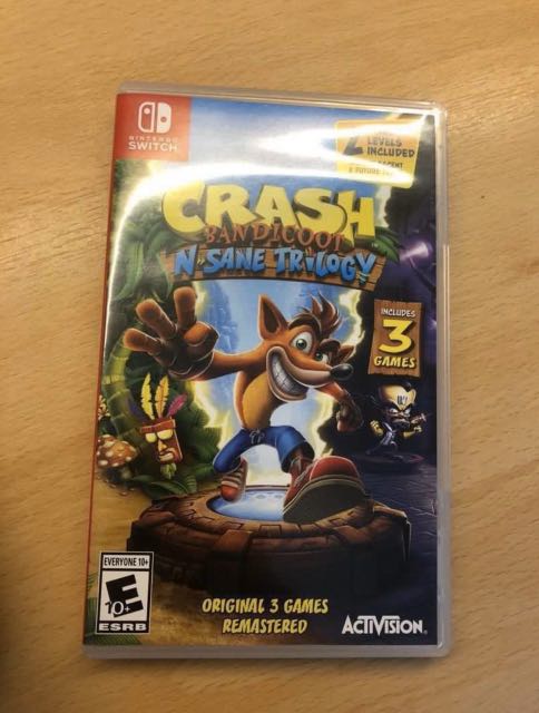 Crash Bandicoot Switch game, Video Gaming, Video Games, Nintendo on ...
