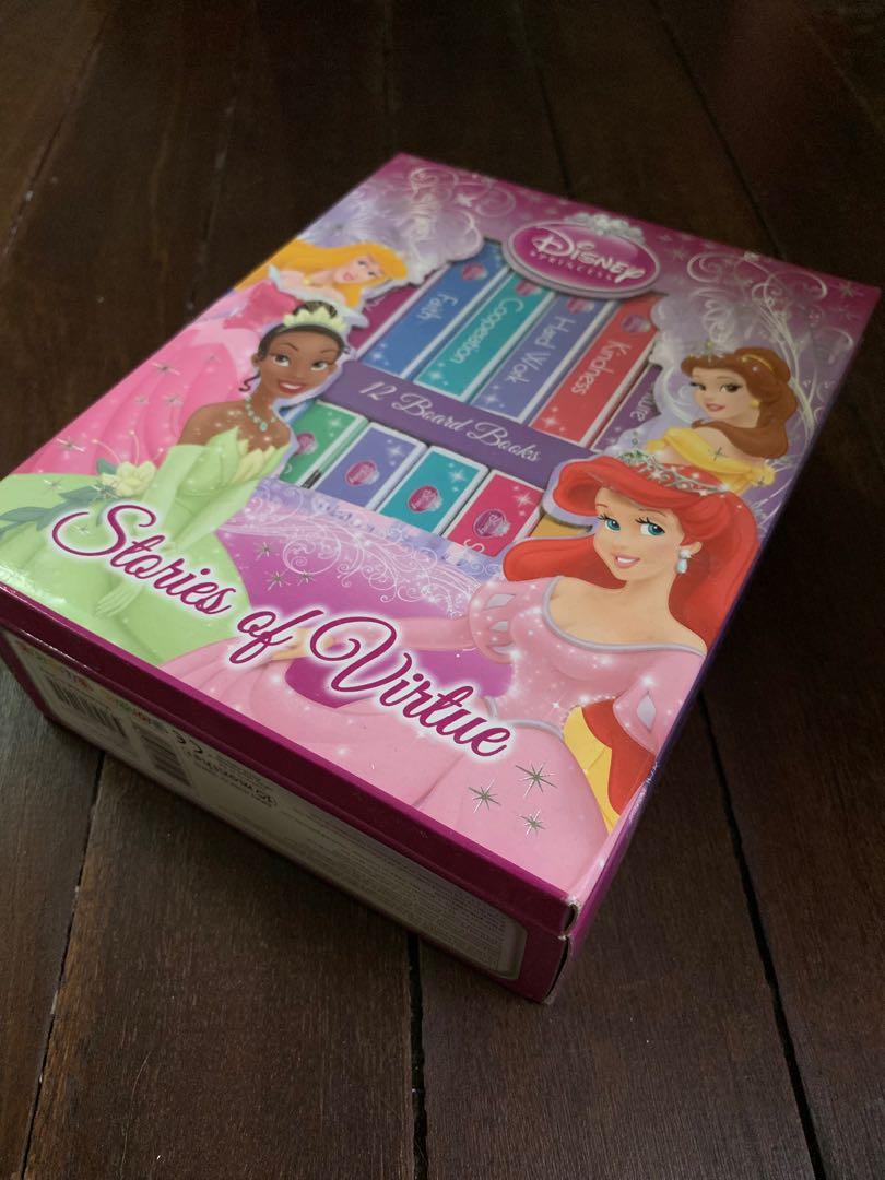 Disney Princess Book Blocks ‘Stories of Virtue’, Hobbies & Toys, Books ...