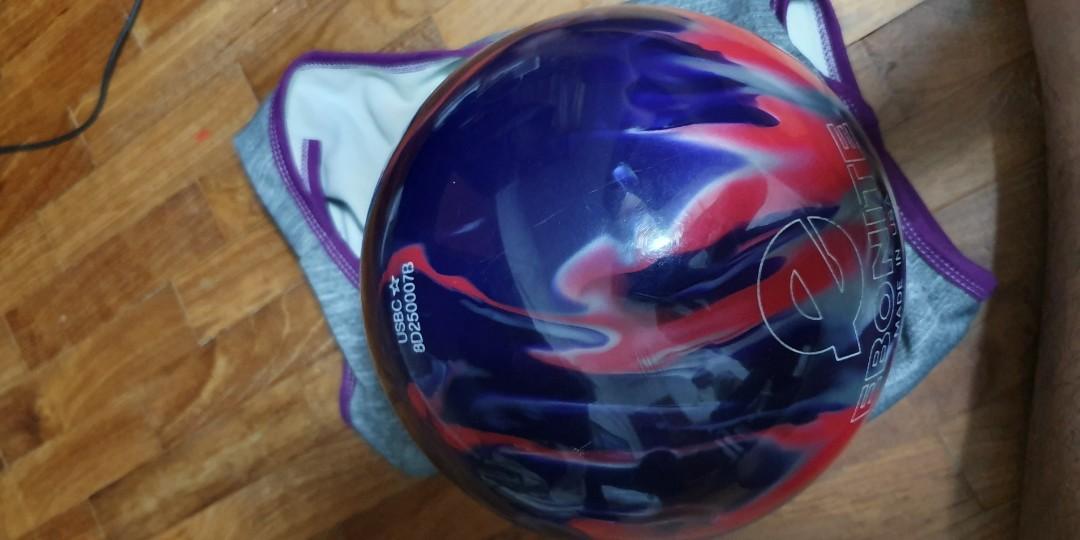 Ebonite turbo/r bowling ball, Sports Equipment, Sports & Games ...