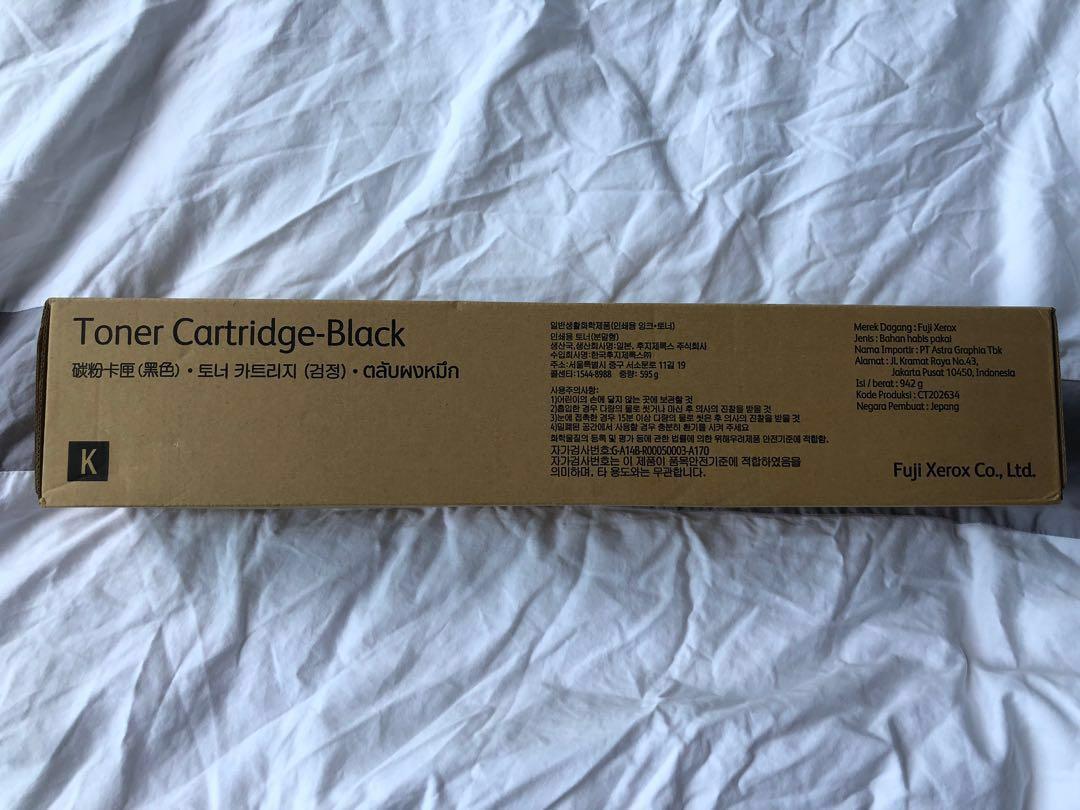 Fuji xerox CT202634 toner cartridge - BLACK, Everything Else on Carousell