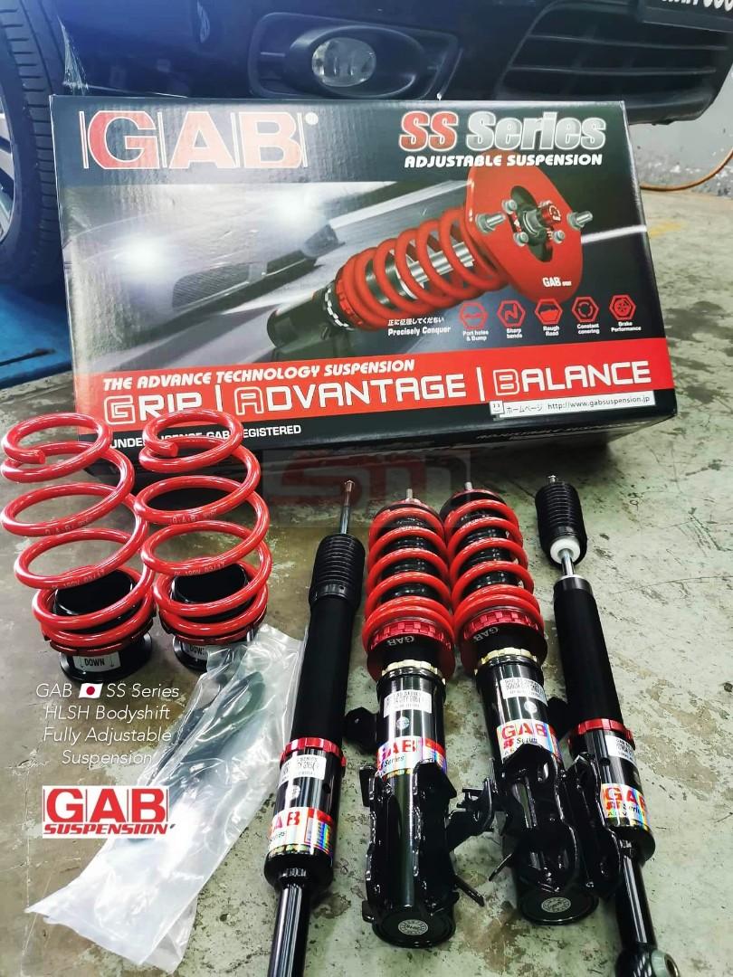 GAB SS Series HLSH Bodyshift 32click Honda City GE Suspension, Auto ...