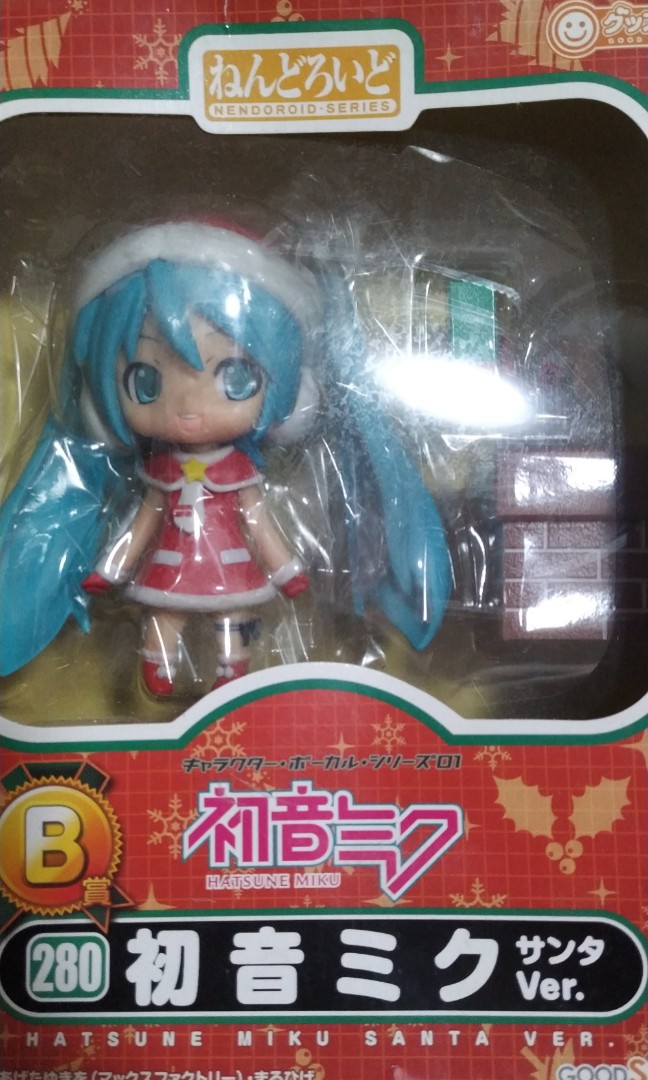 Hatsune Miku Santa Version (Nendoroid 280), Hobbies & Toys, Toys ...