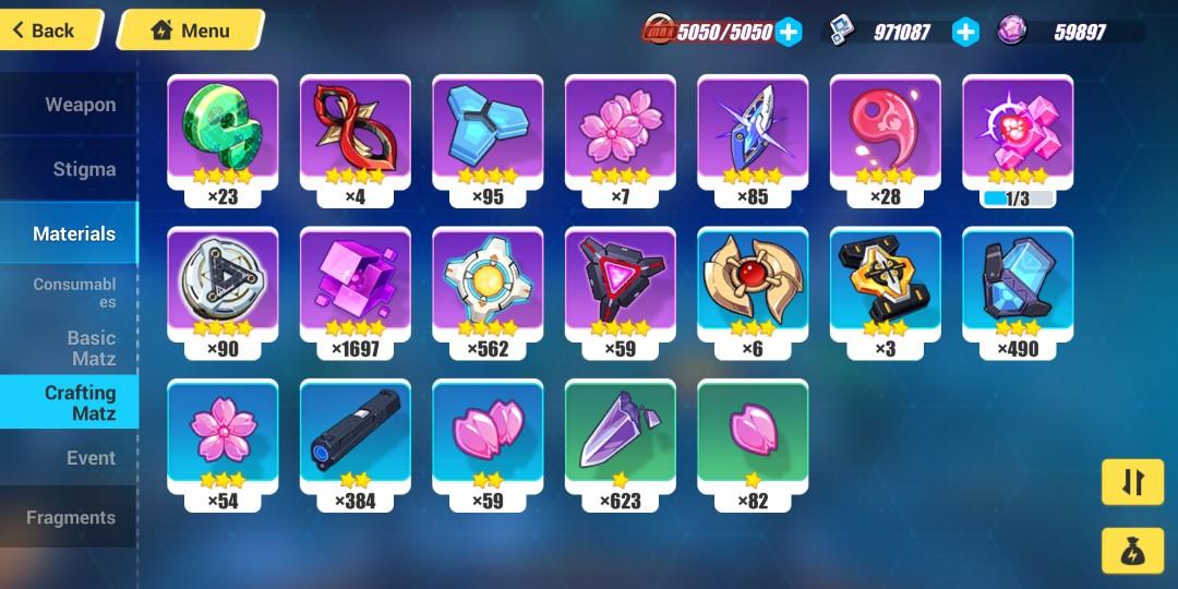 Honkai Impact 3 Accounts HoR Bronya Herscher of Reason Full set., Video ...