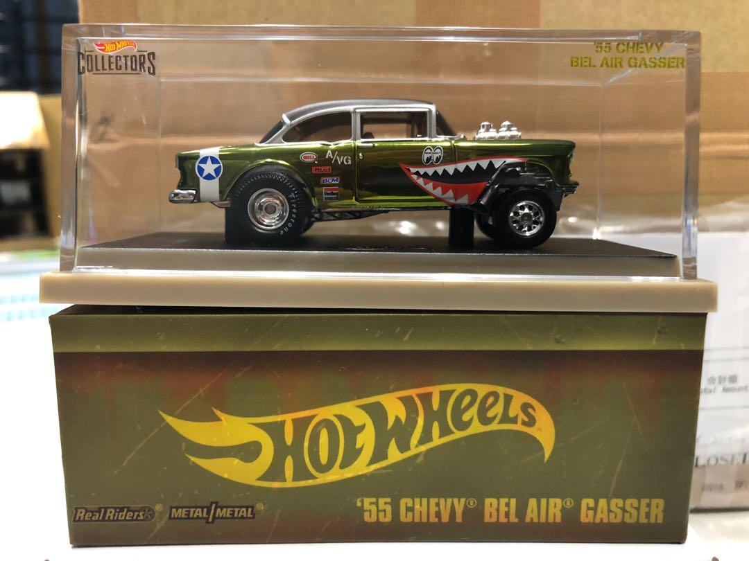 Hot Wheels RLC Bel-Air FLYING TIGER 55 Gasser, Hobbies & Toys, Toys ...