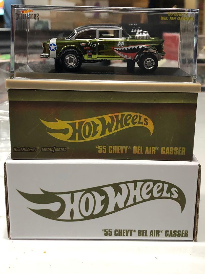 Hot Wheels RLC Bel-Air FLYING TIGER 55 Gasser, Hobbies & Toys, Toys ...