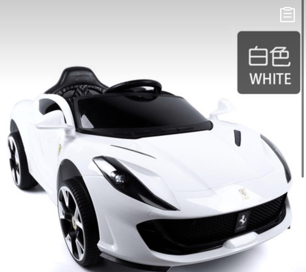 Ferrari Kids Ride, Babies & Kids, Toys & Walkers on Carousell