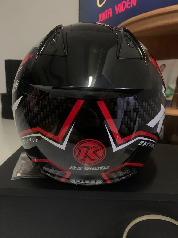 Kyt Helmet DJ Maru, Motorcycles, Motorcycle Apparel on Carousell