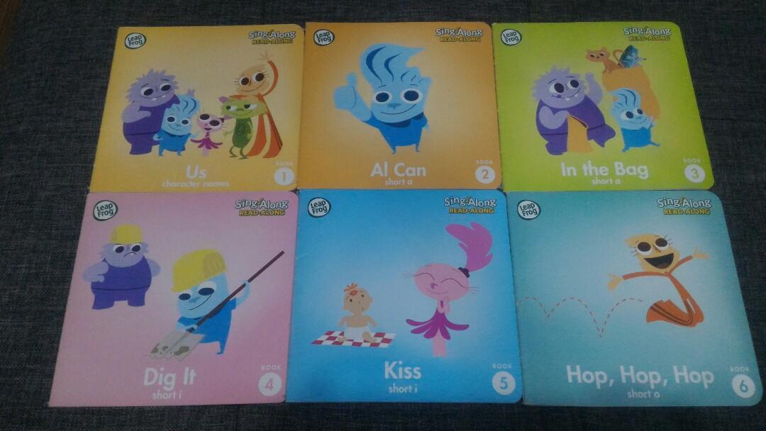 Leap Frog - 12books Sing Along, Read Along (Karaoke Reading Set), Babies & Kids, Infant Playtime ...