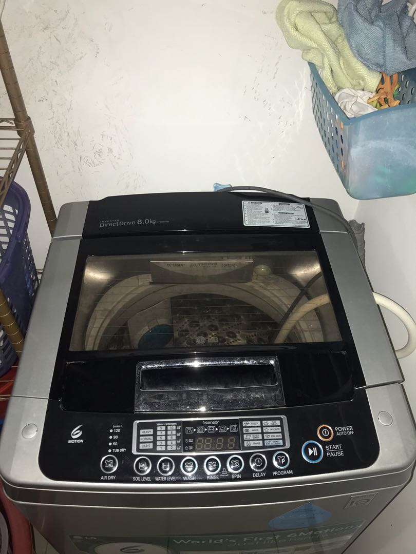 LG washing machine, TV & Home Appliances, Washing Machines and Dryers ...