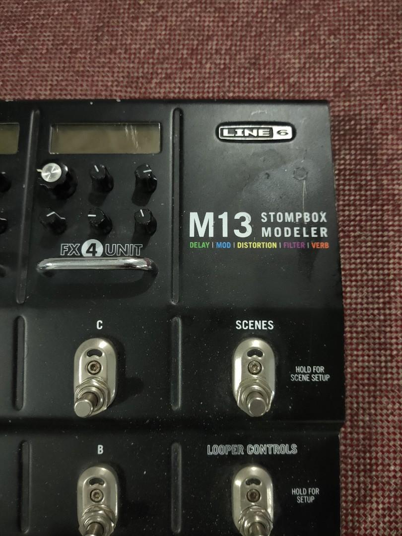 Line 6 M13 Stompbox Modeler, Music & Media, Music Accessories on Carousell