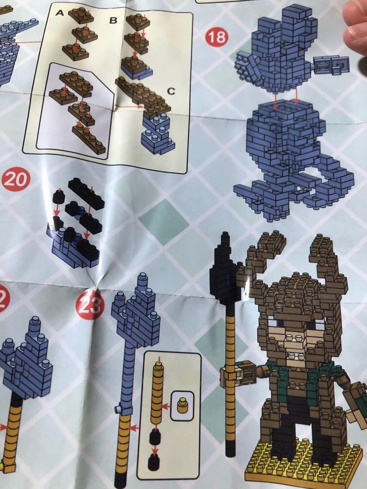 Loki blocks figurine, Hobbies & Toys, Toys & Games on Carousell