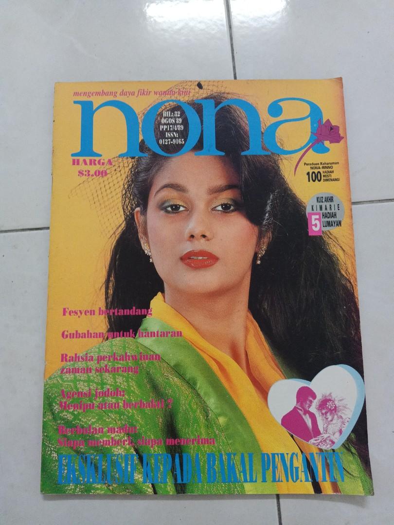 Majalah lama nona 1989-cover by kavita kaur, Hobbies & Toys, Books & Magazines, Magazines on ...