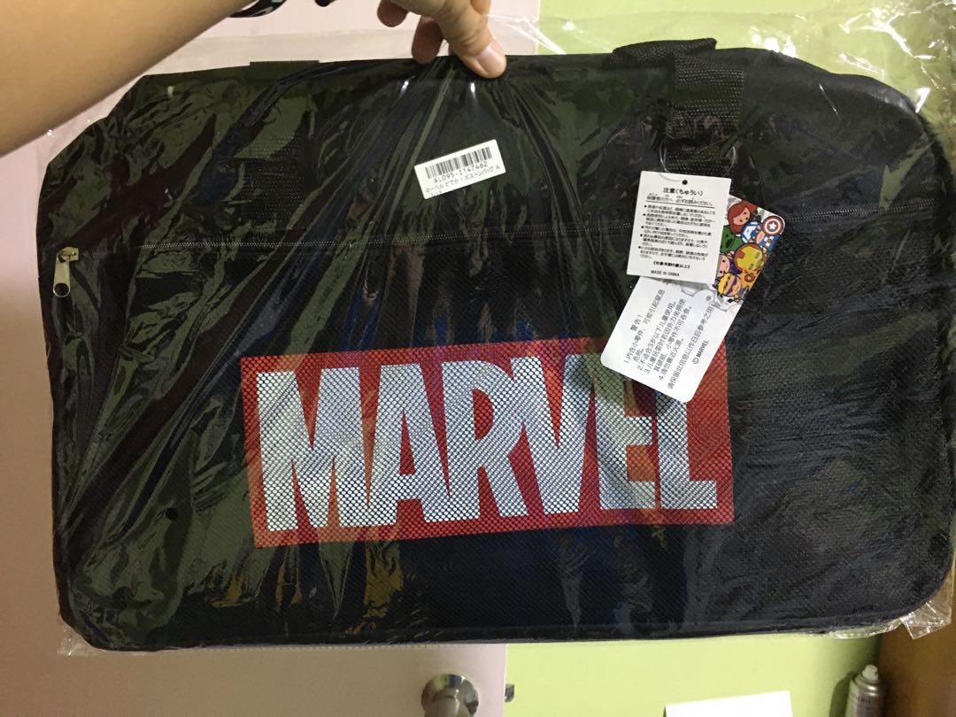 Marvel Gym Bag -55cm #MRTTampines, Men's Fashion, Bags, Sling Bags on ...