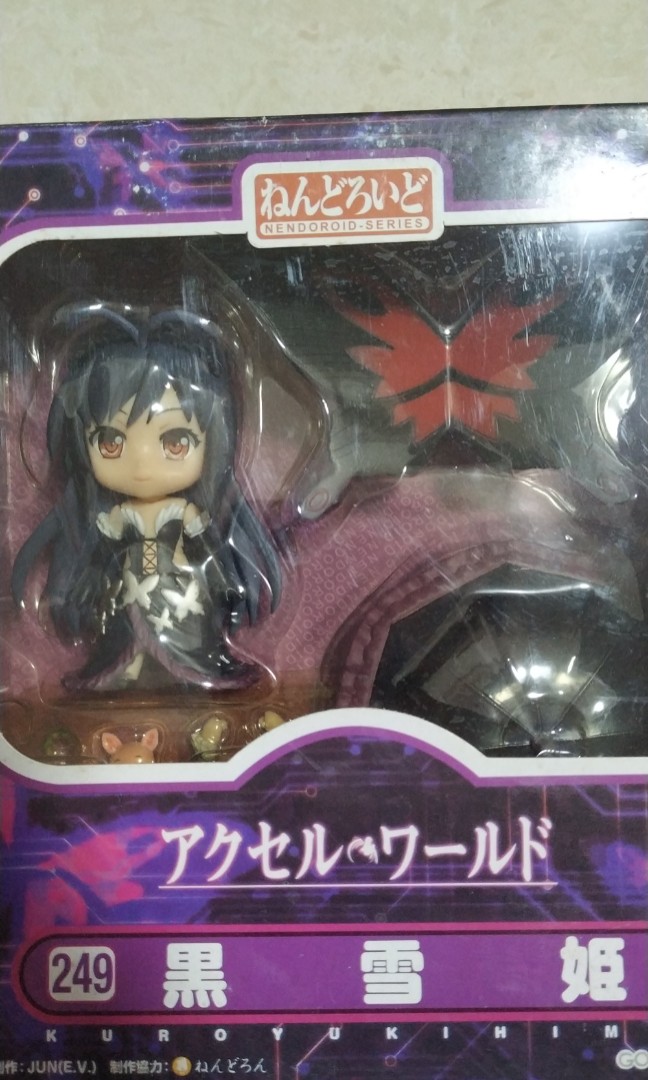 Nendoroid Kuroyukihime 249 (Accel World), Hobbies & Toys, Toys & Games ...