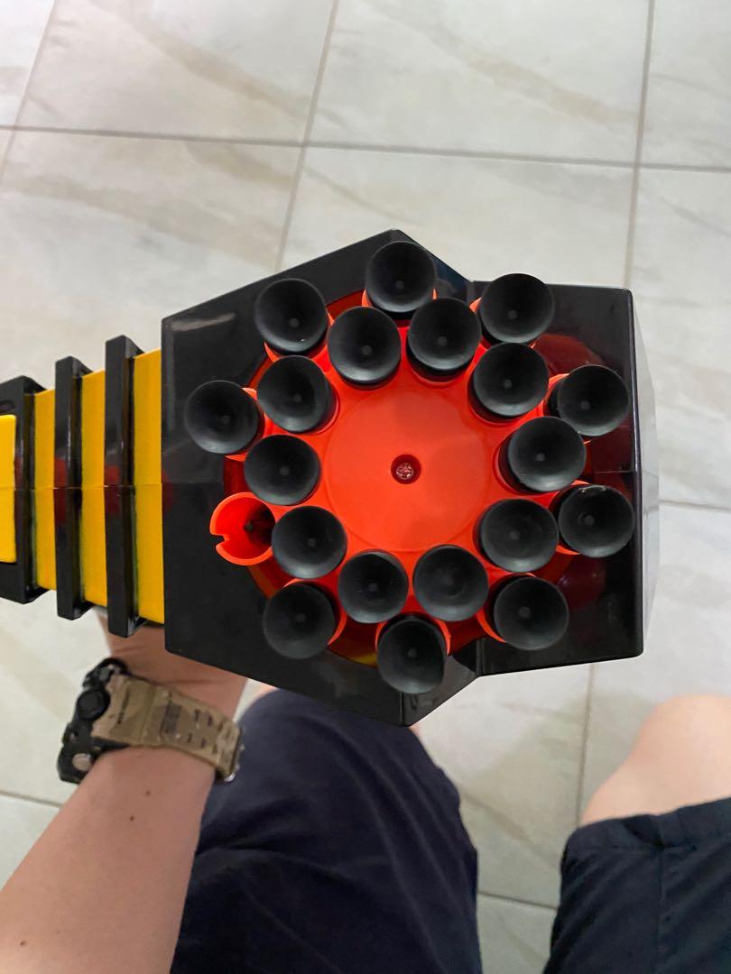 NERF N-Strike Rapid Fire AS-20 Air Pump Blaster Dart Gun C-2822A ...