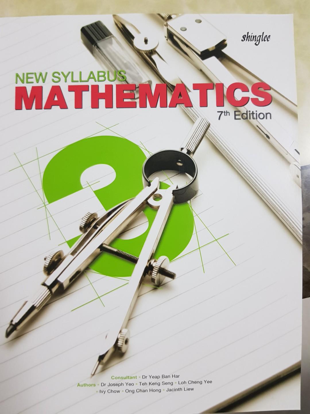 NEW Sec 3 E Math textbook 7th ed, Hobbies & Toys, Books & Magazines ...