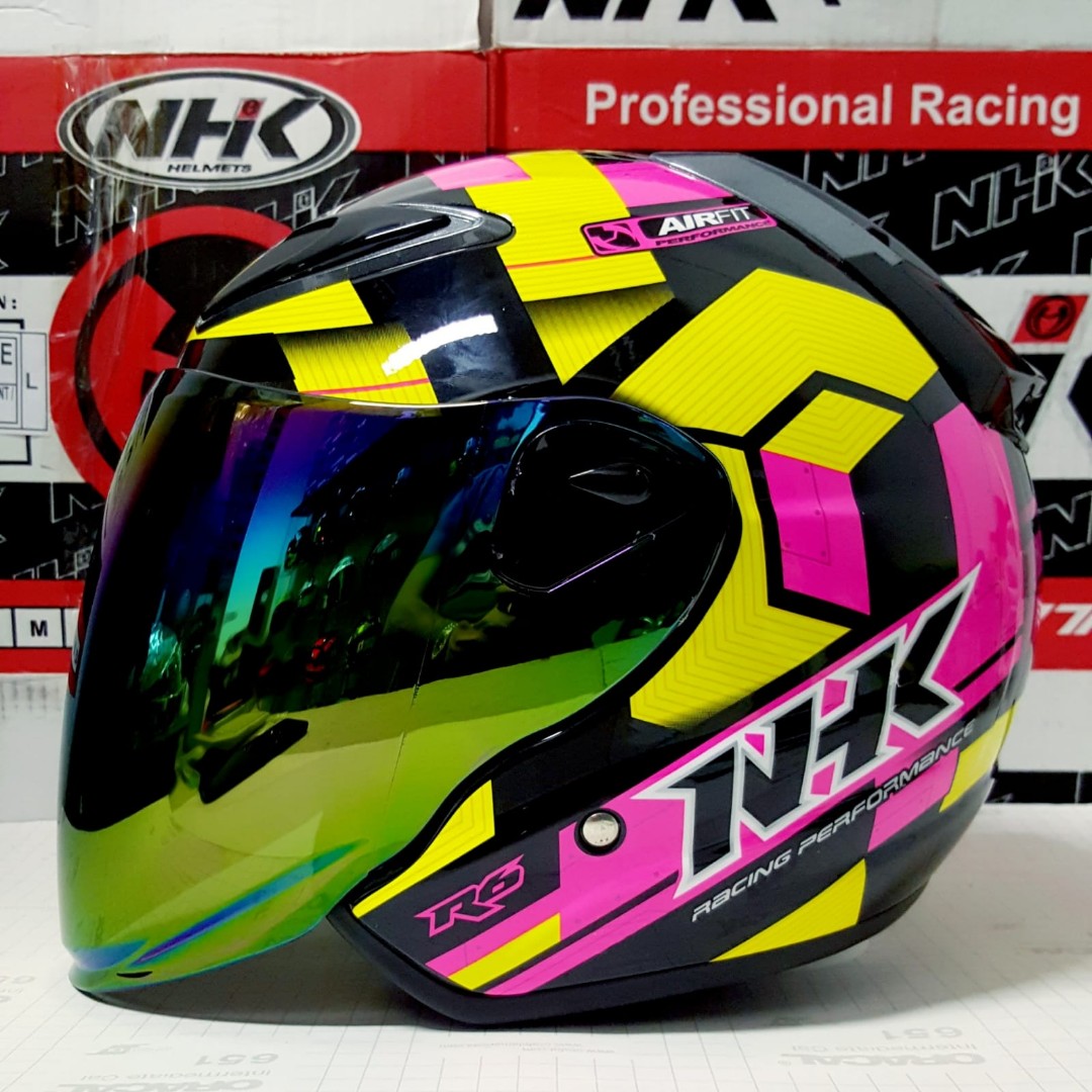NHK Helmet, Motorcycles, Motorcycle Apparel on Carousell