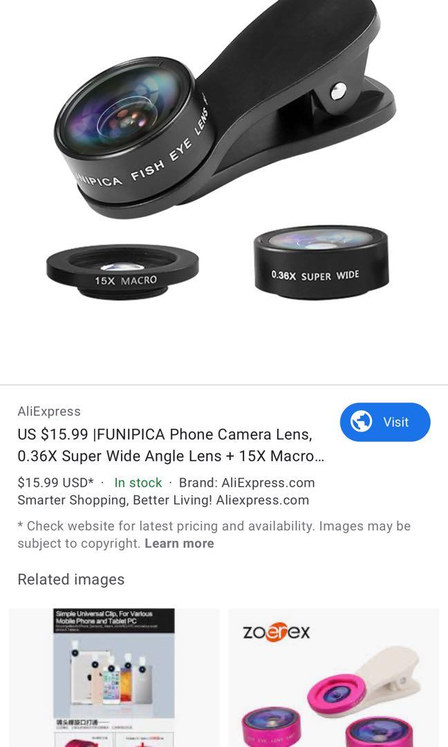 OREA and FUNIPICA LENS, Photography, Lens & Kits on Carousell