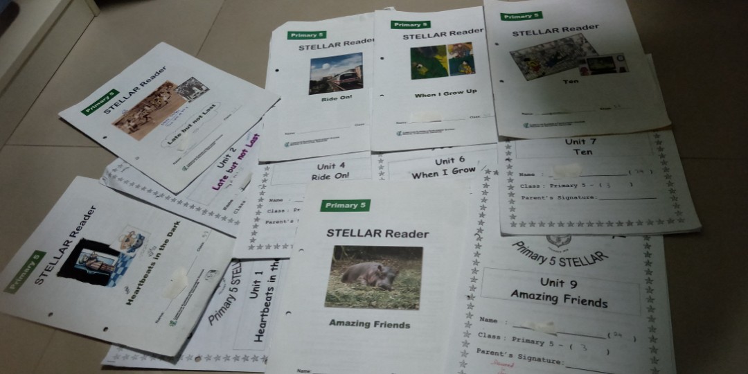 P5 Stellar reader with worksheet (used), Hobbies & Toys, Books ...