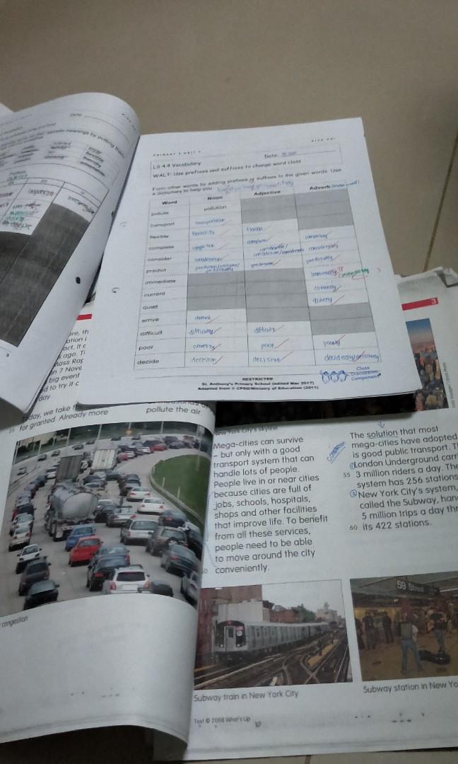 P5 Stellar reader with worksheet (used), Hobbies & Toys, Books ...