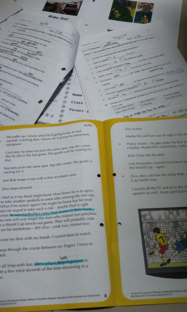 P5 Stellar reader with worksheet (used), Hobbies & Toys, Books ...