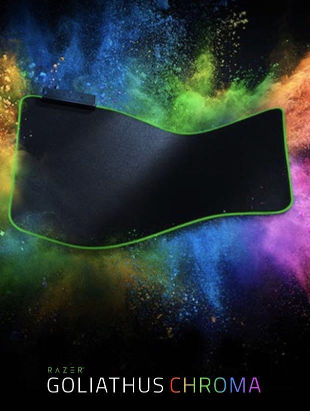 Razer Goliathus Extended chroma black, Computers & Tech, Parts ...