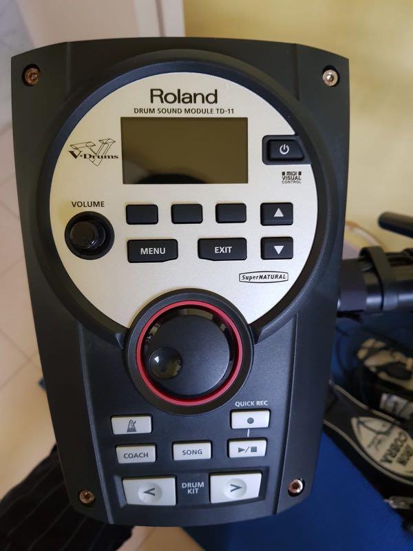 Roland Electric Drum Set, Hobbies & Toys, Music & Media, Musical ...