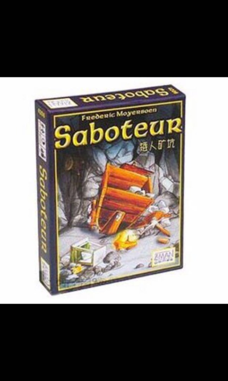 Saboteur Card Game (Party Game), Toys & Games, Board Games & Cards on ...