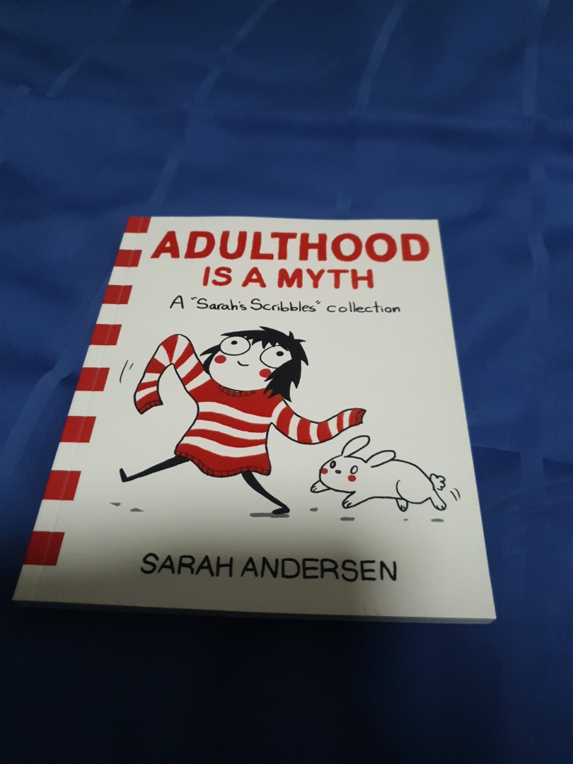 Sarah's Scribbles "Adulthood is a myth", Hobbies & Toys, Books ...